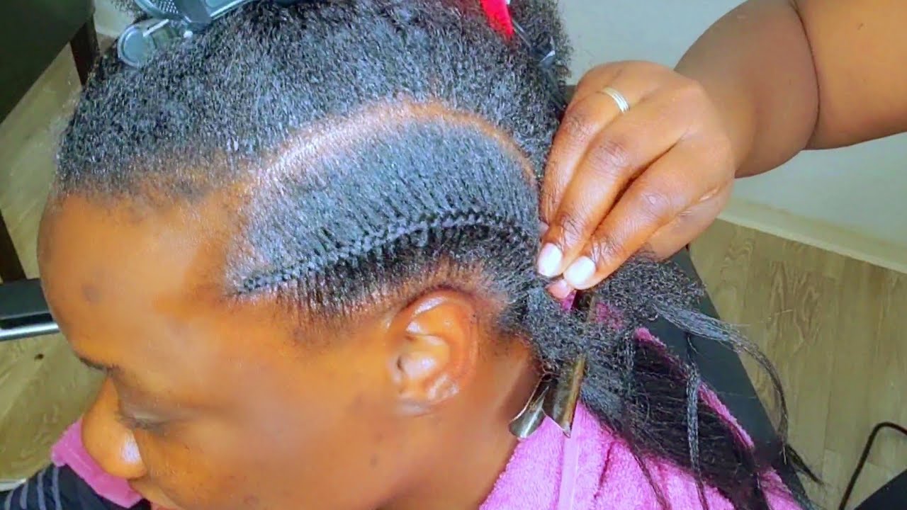 TIK TOK TRENDING UNDERHAND CORNROWS | 2 IN 1 LINES ALBASO - YouTube