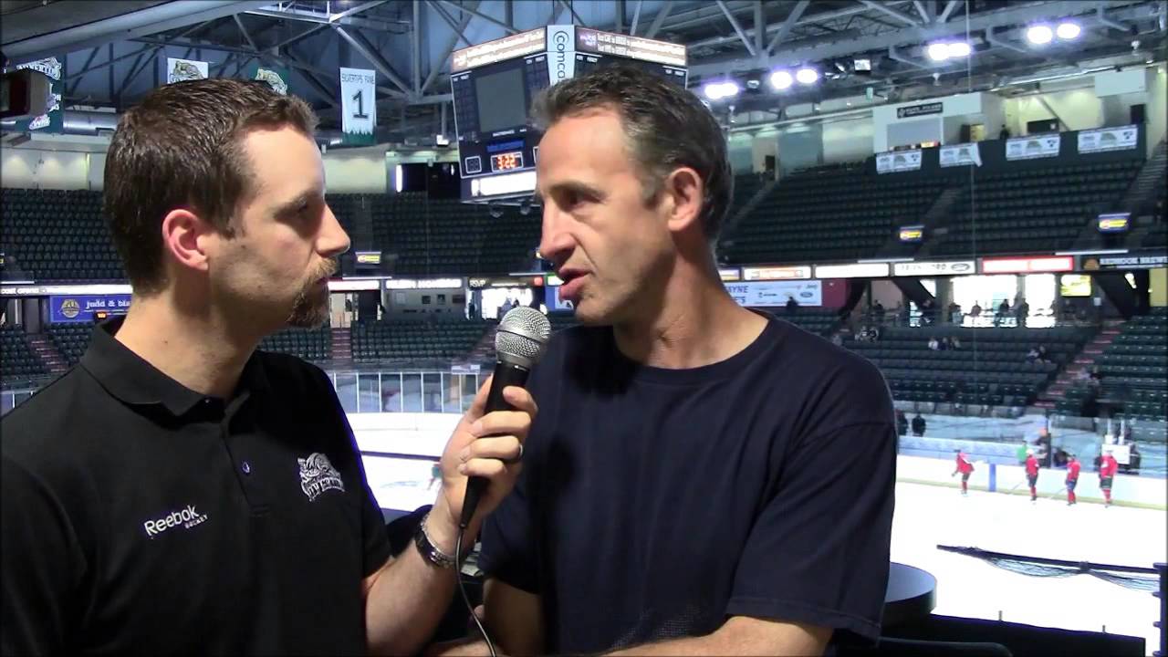 Silvertips Training Camp Day 1: Ron Sutter interview - YouTube