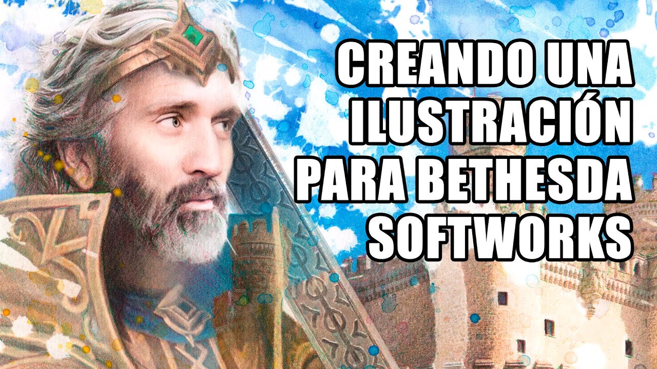 Como crear una ilustración realista de High King Emeric para Bethesda ...
