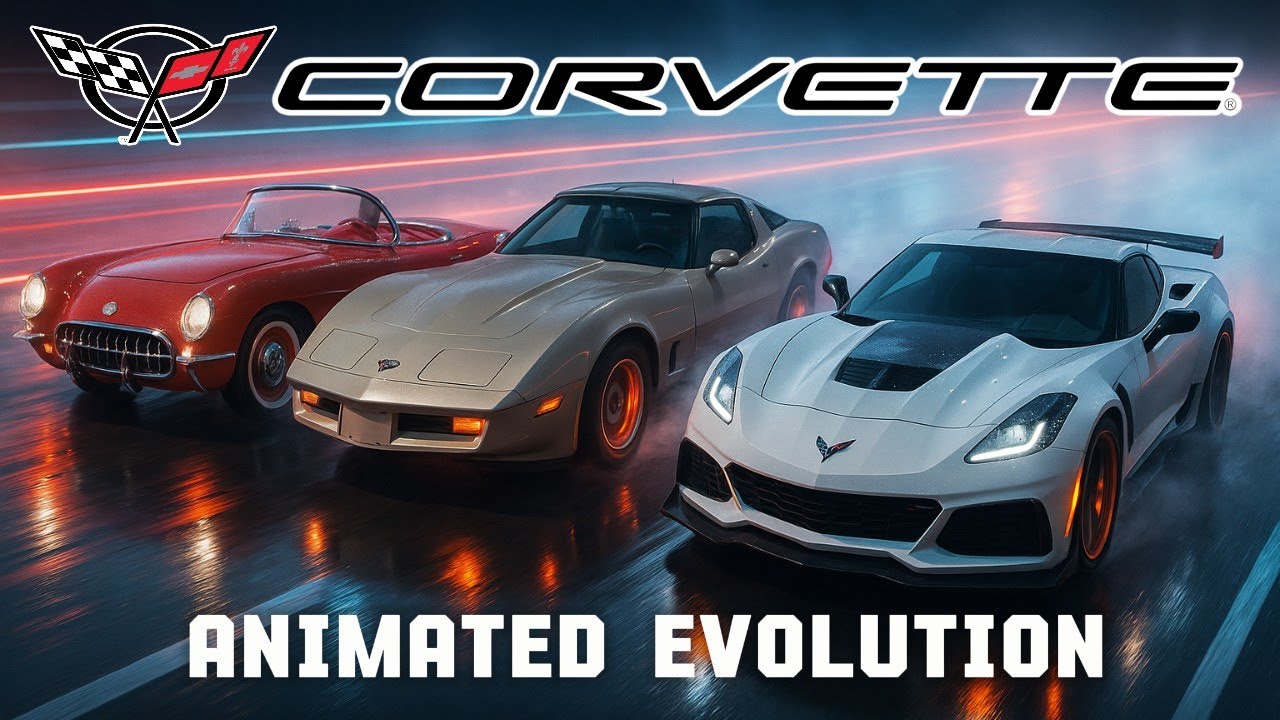 Chevrolet Corvette Evolution: All Generations (1953–2025) - YouTube