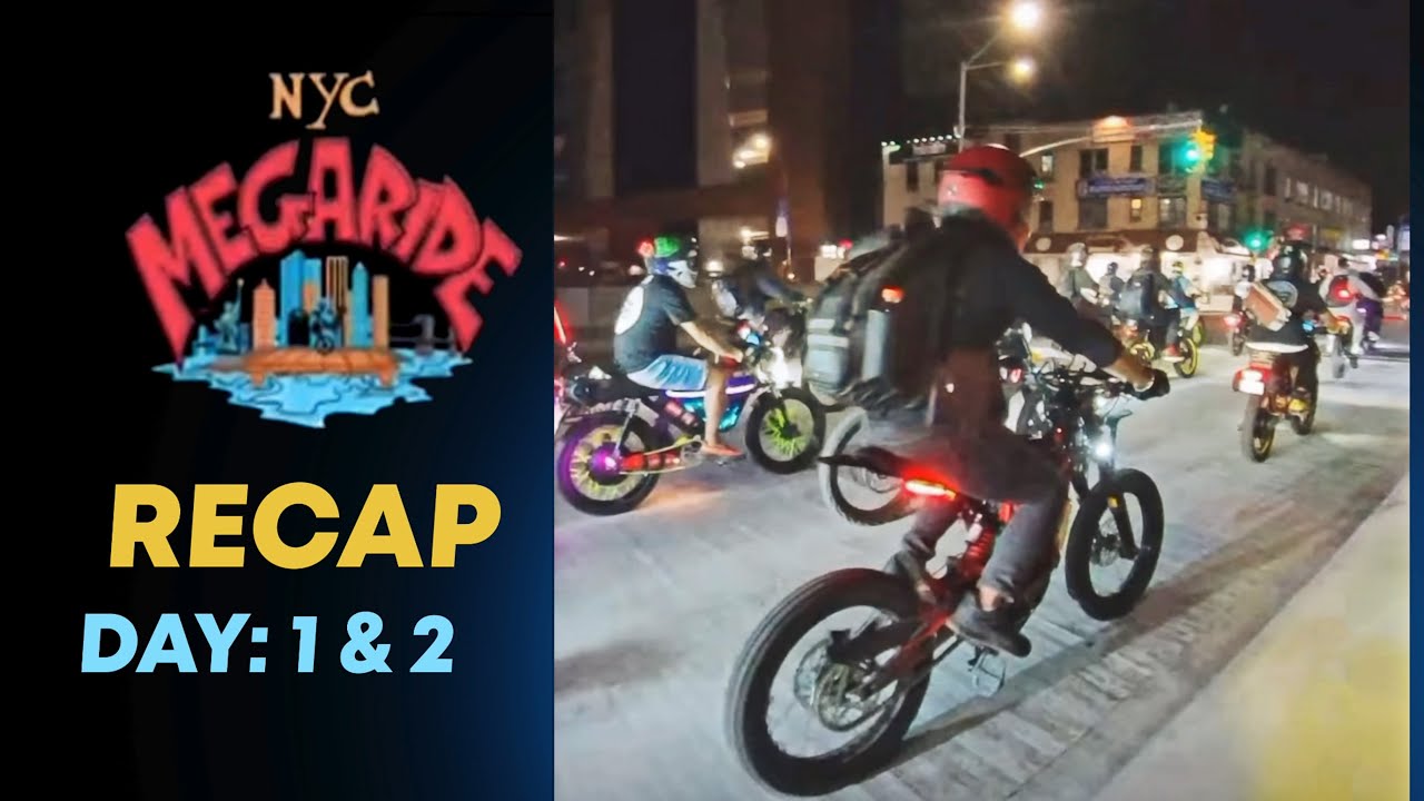 NYC Mega Ride Coverage: Day 1 and 2 Recap | Frantic TV - YouTube