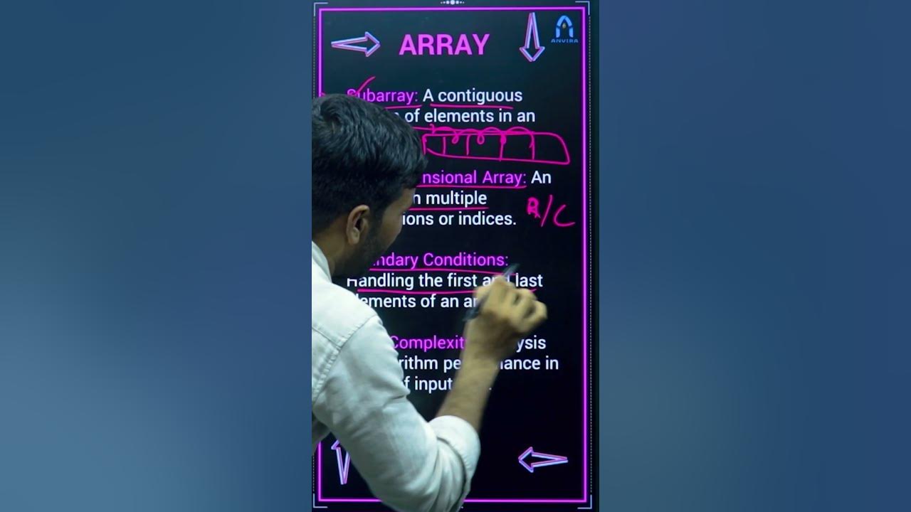 16 Array Part 5 Dsa Complete Notes Hindi Shorts Datastructure Viralshorts Trending Youtube