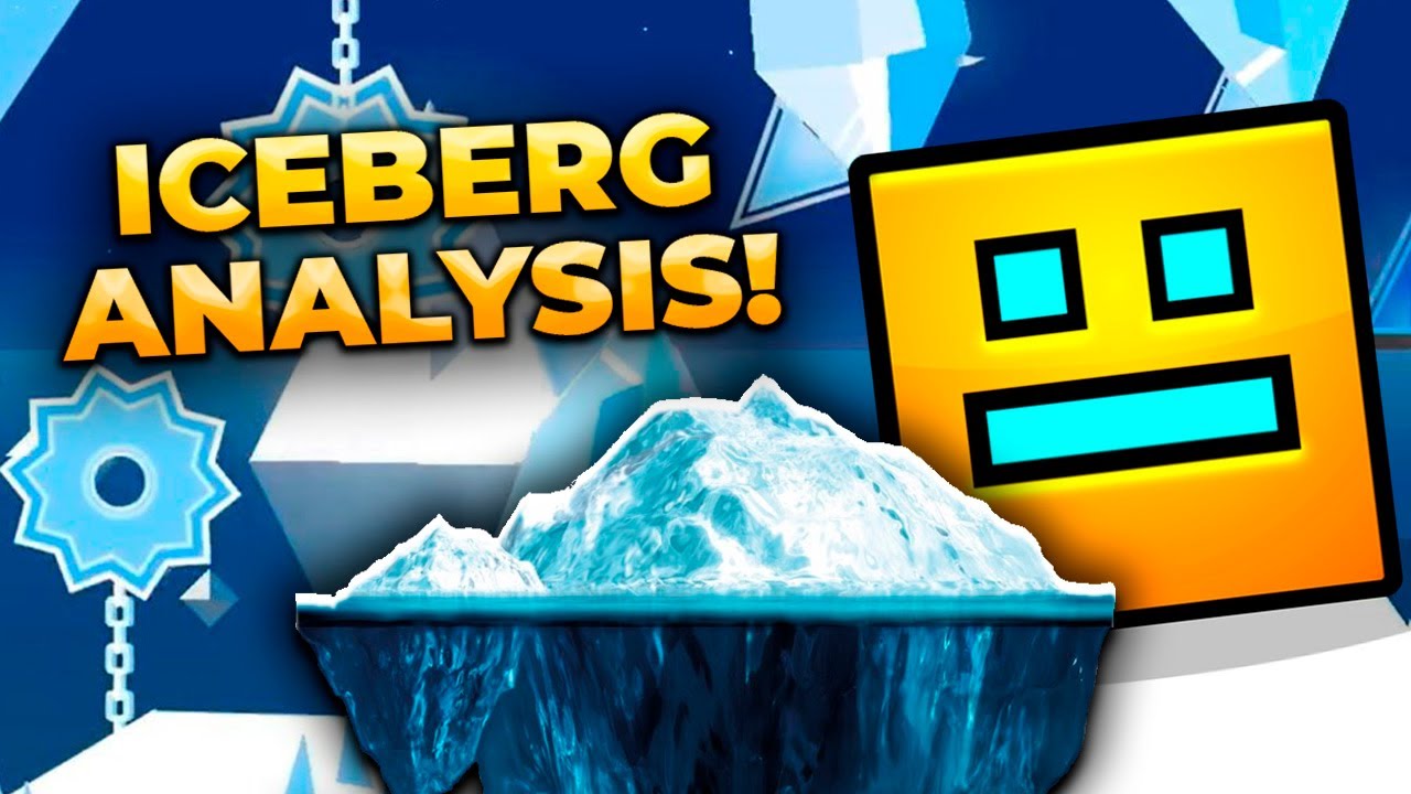 WHAT DOES THE GEOMETRY DASH ICEBERG HIDE? - YouTube