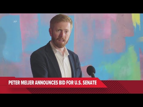 Peter Meijer announces bid for US Senate - YouTube