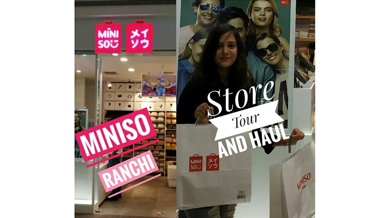 Miniso Store Tour + Haul & Miniso Vlog Ranchi & Shreyoshe Sarkar - YouTube