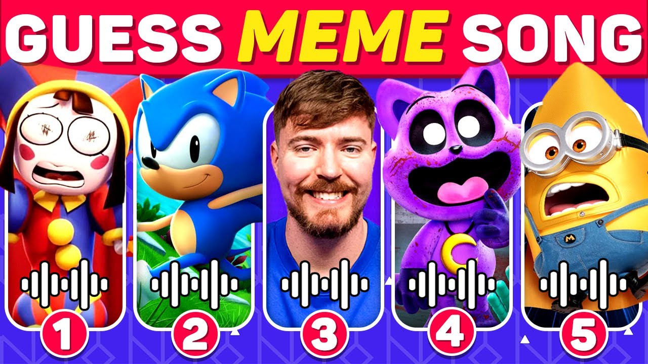 Guess The Meme & Who Is Singing 🔥🎤🎶 Salish Matter, Lay Lay, Pomni ...