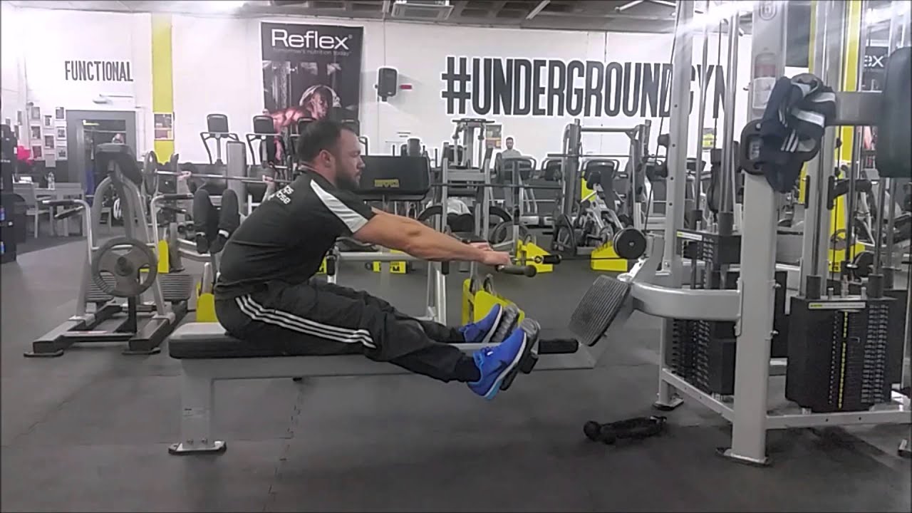 Seated overhand cable row Online personal trainer, personal trainer ...