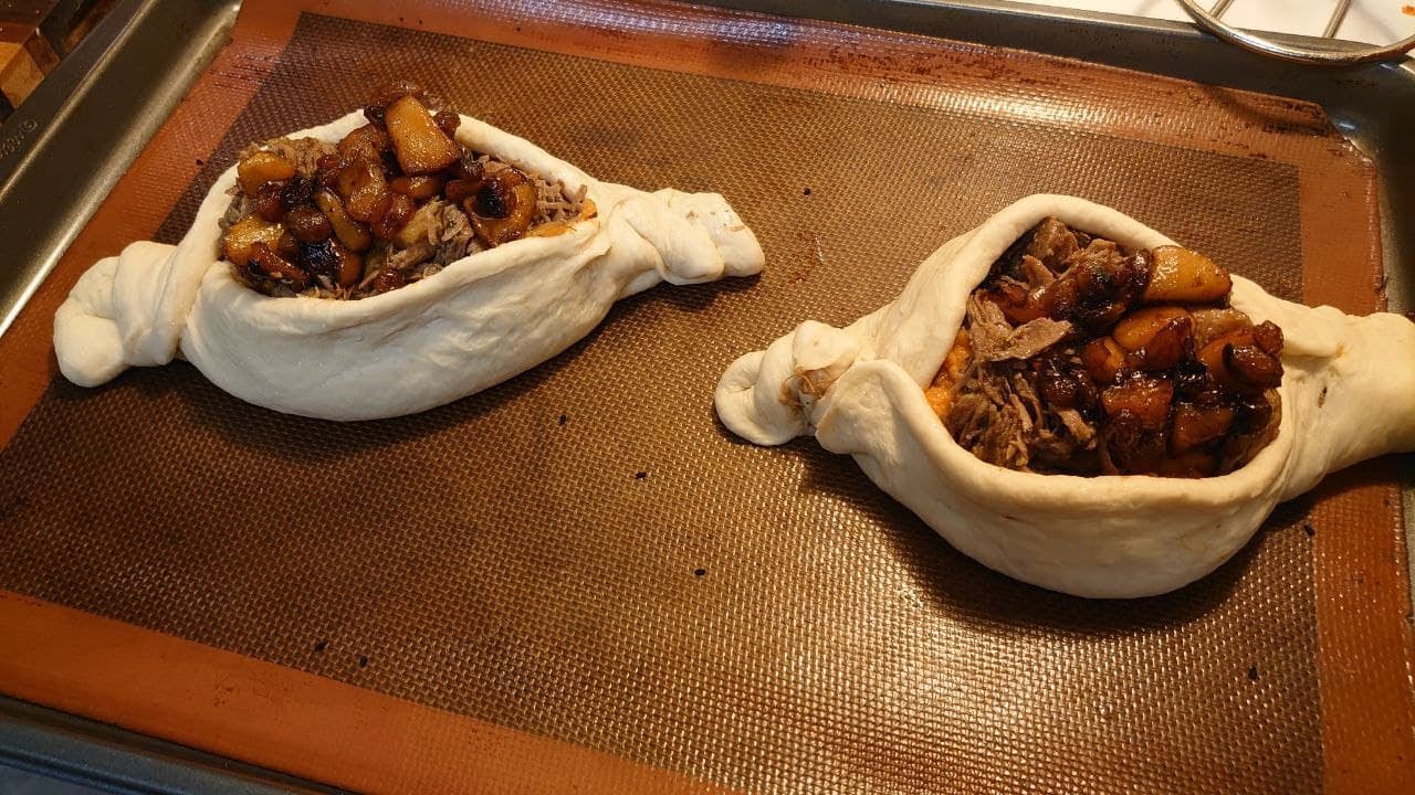 Shamburak: Kurdish Meat Hand Pie - GREAT with leftovers - YouTube