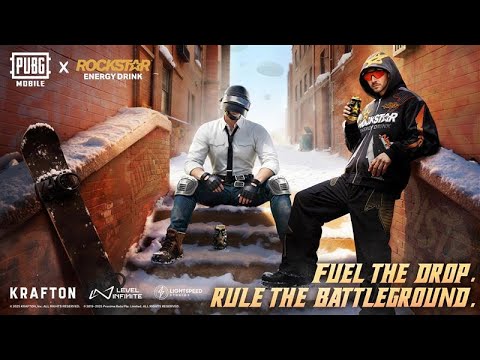 Rockstar Energy has landed in PUBG MOBILE!