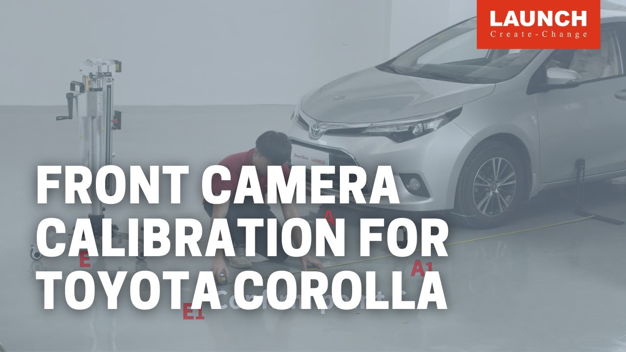 X-431 ADAS Mobile | Front camera calibration for Toyota COROLLA ...