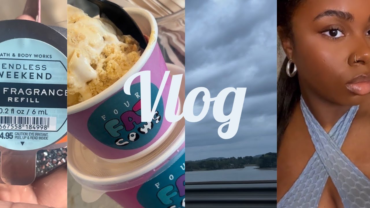 Vlog| New Skin Routine, Four Fat Cows, Family Road Trip+ More - YouTube