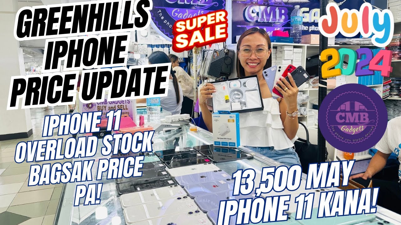 IPHONE PRICE AND STOCK UPDATE SA GREENHILLS! NAKA SALE SILA SA IPHONES ...