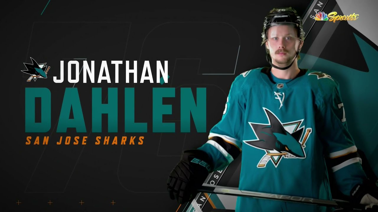 Jonathan Dahlen scores first 2 NHL goals in second game - YouTube