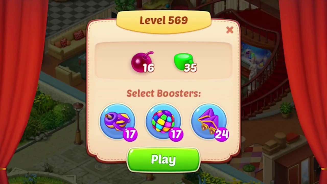 Homescapes Level 569 - YouTube