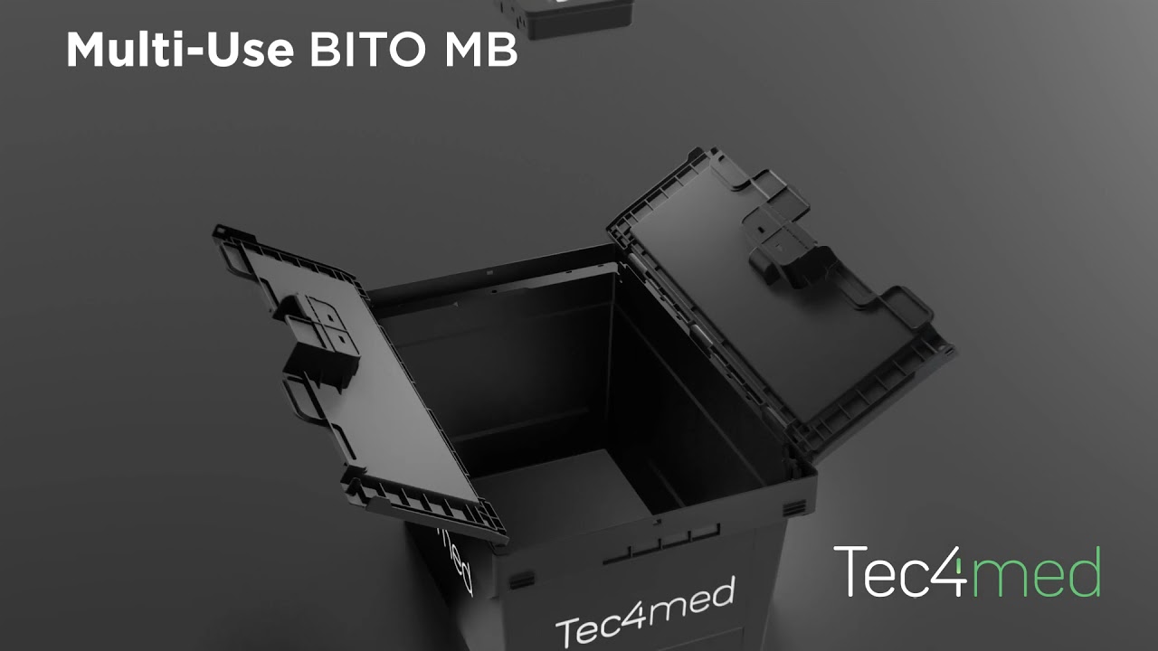 Tec4med Passive Shipper with SmartHub integration as lock and digital ...