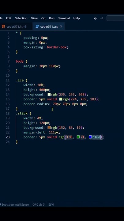 HTML || CSS || [Ice cream] - YouTube