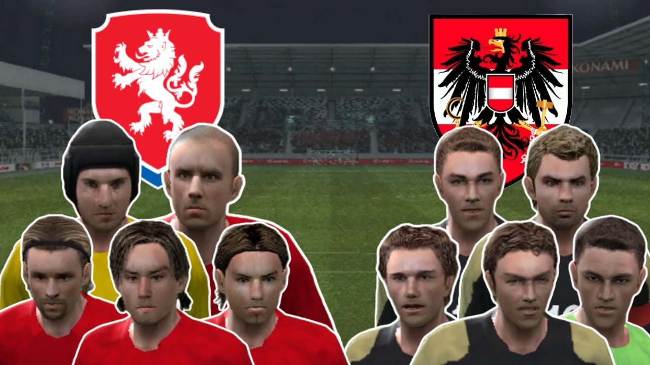 Czech Republic x Austria | PES 2009 | Brazukas | PS2 - YouTube