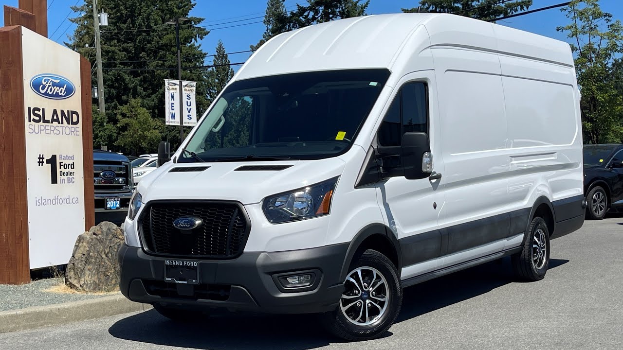 2021 Ford T-250 Transit High Roof Cargo Van + NAV, RWD Review | Island ...