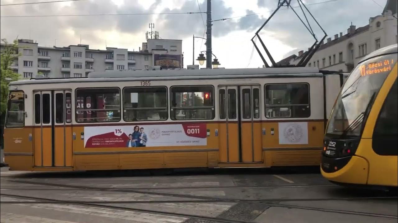 47-es és 17-es villamos. - YouTube