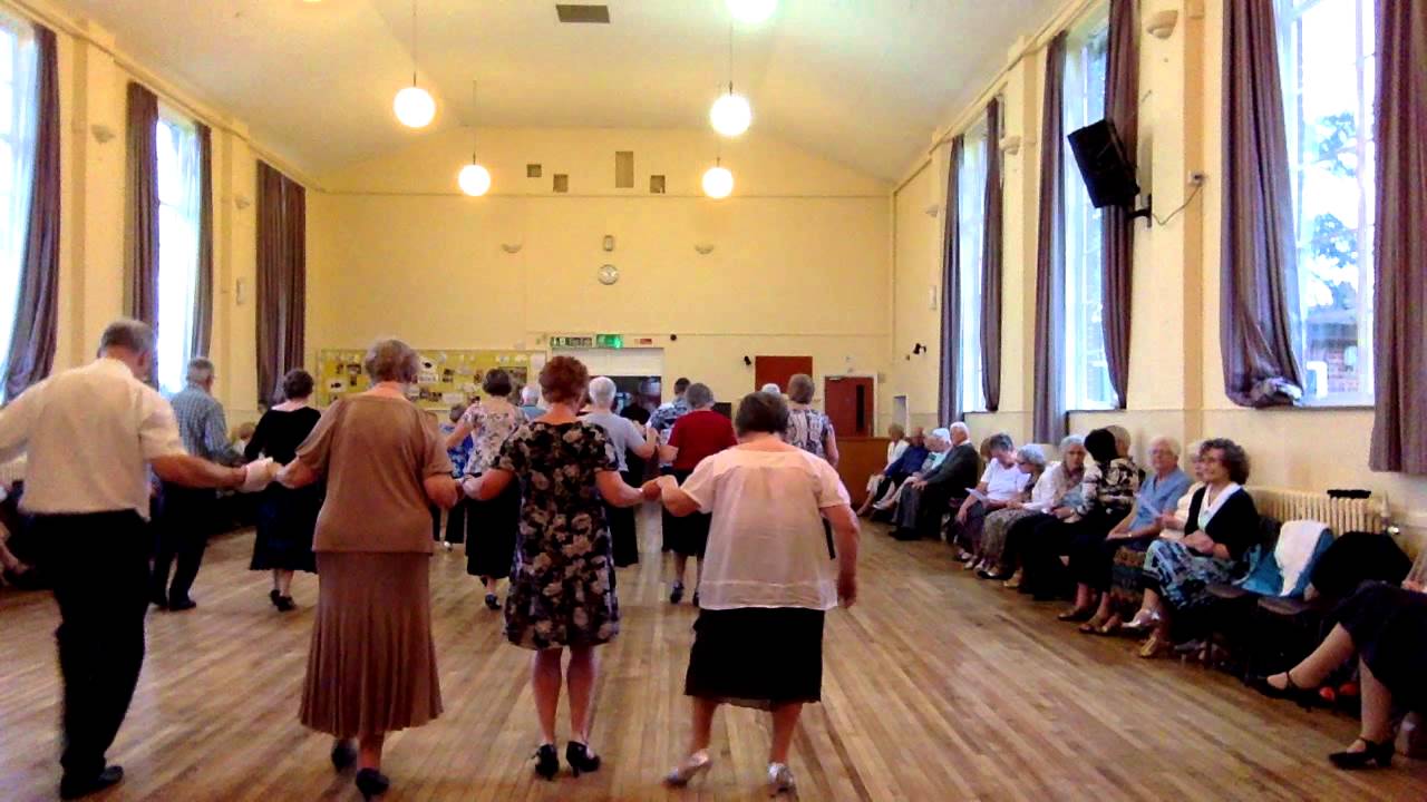 Square Tango Line Dance - Tea Dance with John & Pat Harris - YouTube