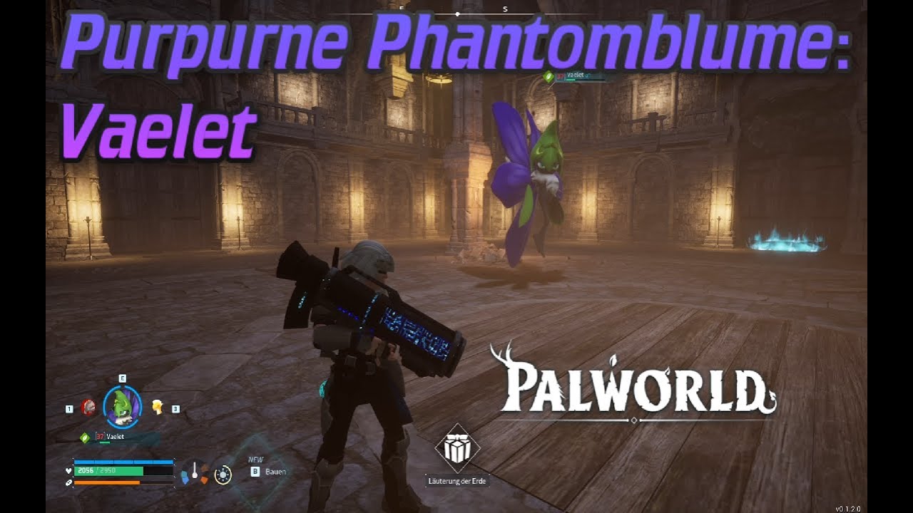 Palworld: Purpurne Phantomblume: Vaelet (Boss LVL 38) Fundort #035 ...