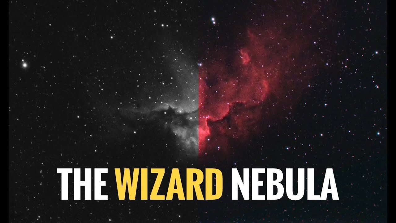 The Wizard Nebula in HA+RGB (Color Camera) - YouTube