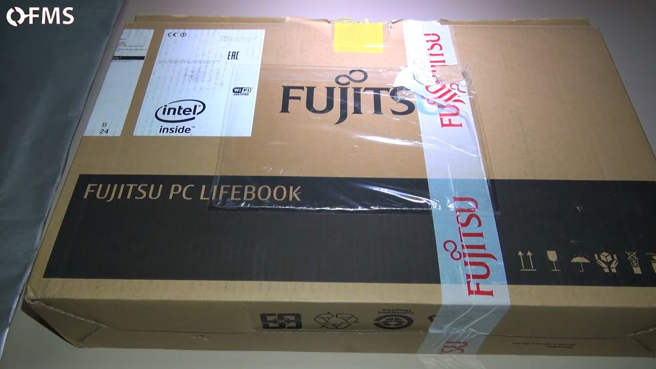 Fujitsu LIFEBOOK E554: Unboxing | Esclusiva mondiale - YouTube