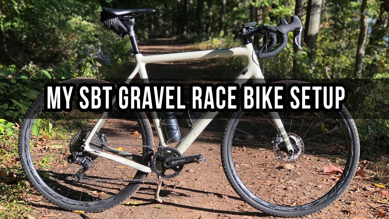 MY SBT Gravel Race Bike Setup - YouTube
