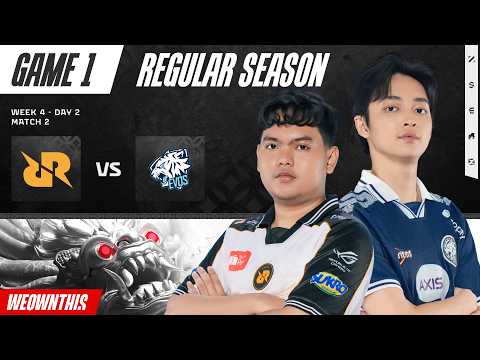 RRQ vs EVOS | Regular Season Week 4 Day 2 | Game 1 | #MPLIDS17
