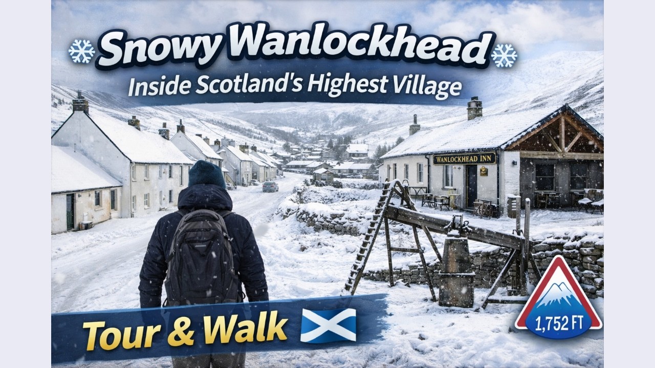 ️Snowy Wanlockhead: Exploring Scotland’s Highest Village - YouTube