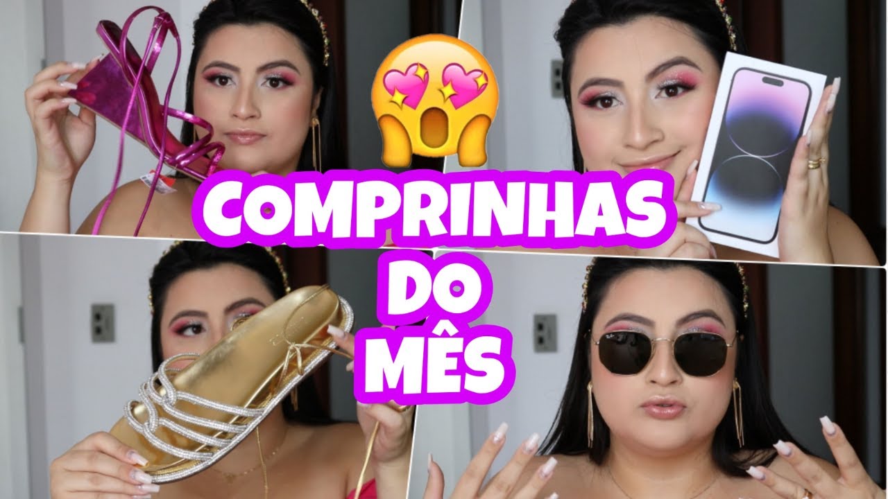 *COMPRINHAS* do *MÊS* renner, amaro, iphone ... - YouTube