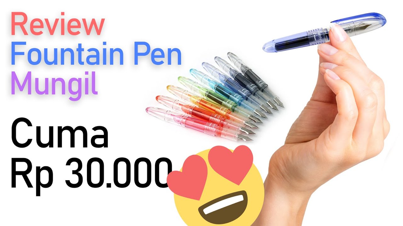Review Fountain Pen Murah Meriah Petit 1 - YouTube