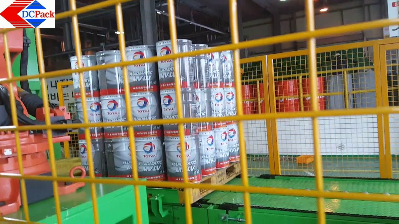 Total Lubricants (S-Oil), 20 liter PAIL CAN Line - YouTube