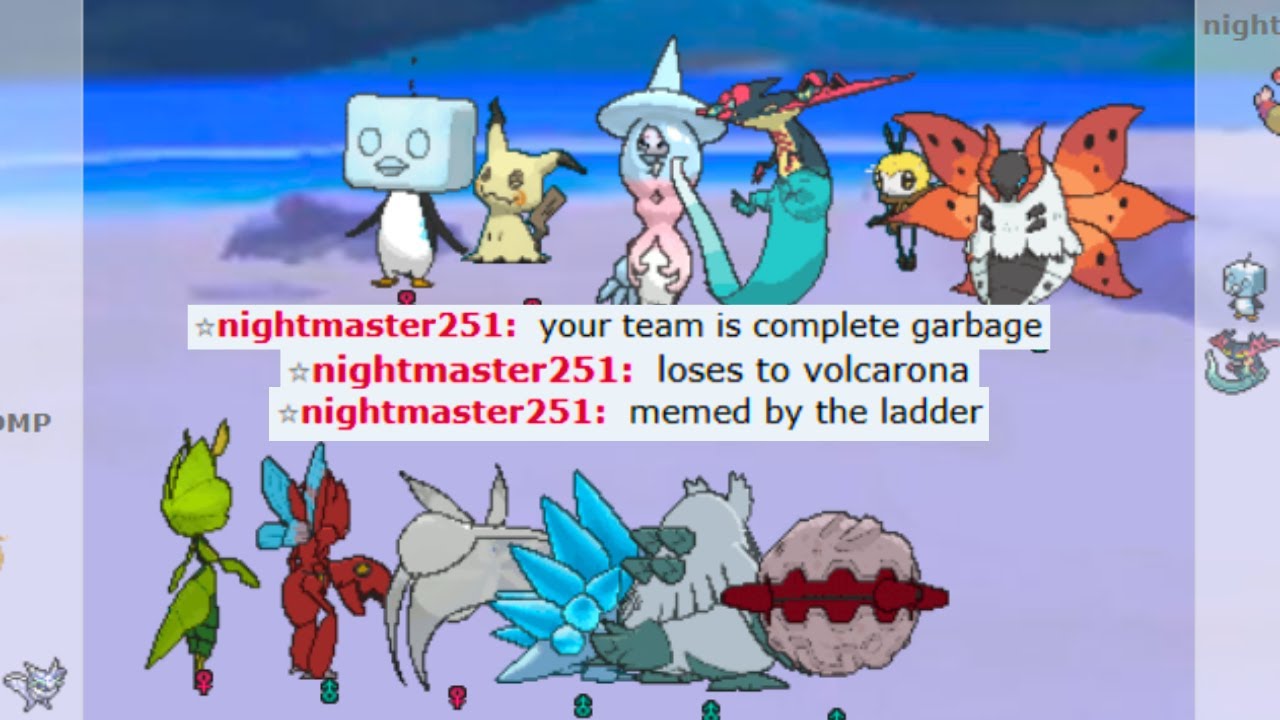 FULL 4X FIRE WEAK TEAM SHATTERED THIS TRASH TALKING NOOB ON POKEMON ...