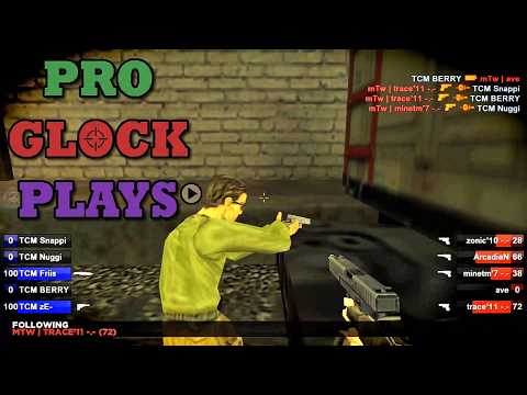 CS 1.6 Pro GLOCK Gameplay & Highlights