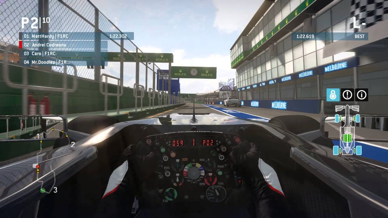 F1 Racing Community Summer Championship Round 03 - Warm Up Evening ...