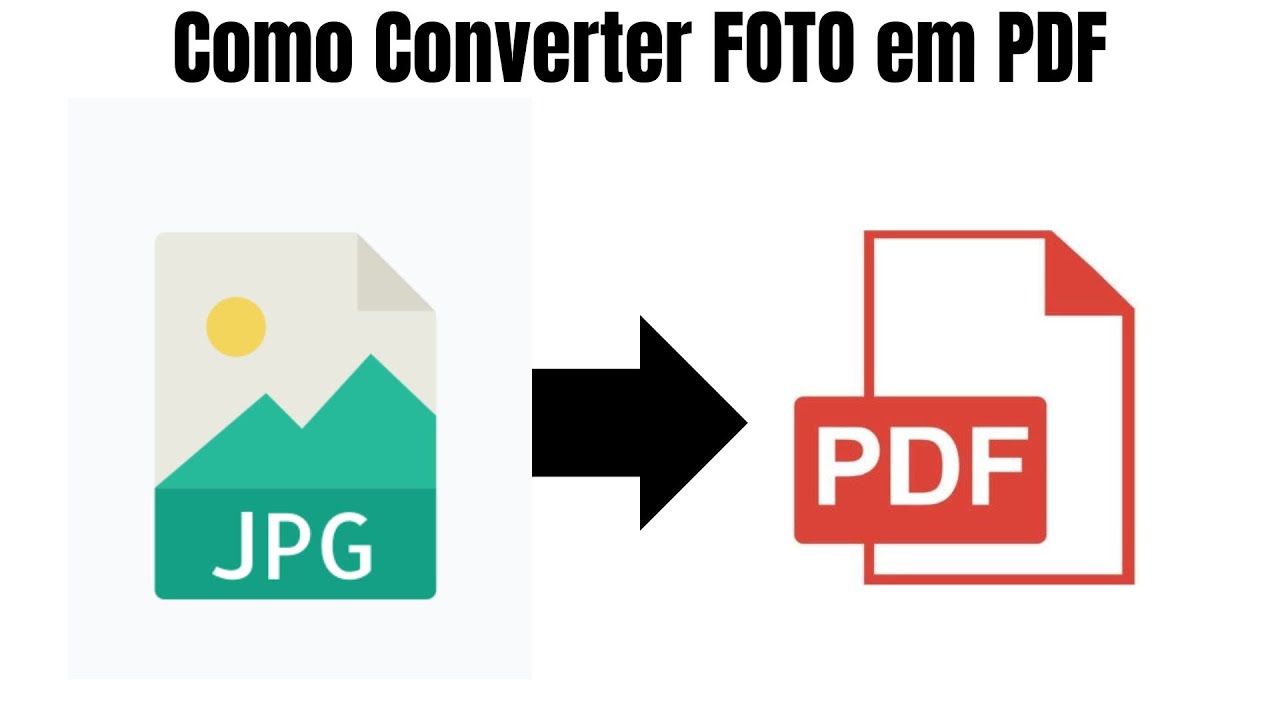 Como Converter Foto para PDF - YouTube