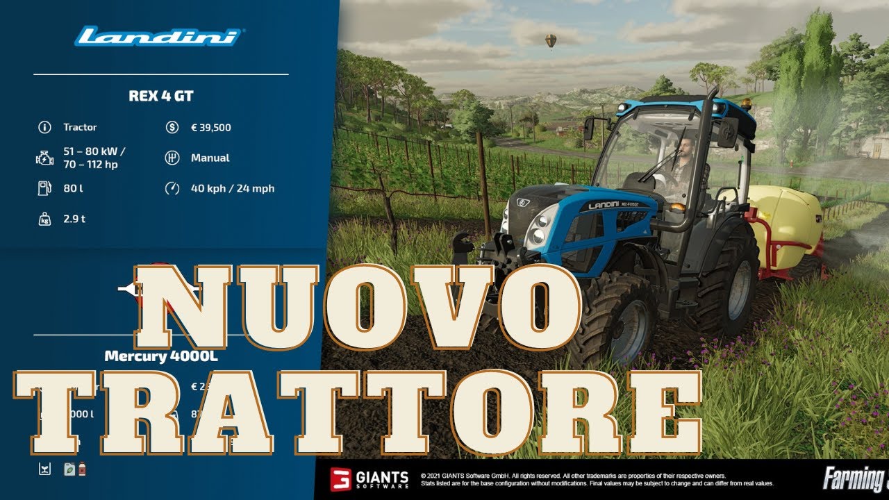 Farming Simulator 22 Elmkreek #3 - Nuovo Landini rex 4 GT + mietitura ...