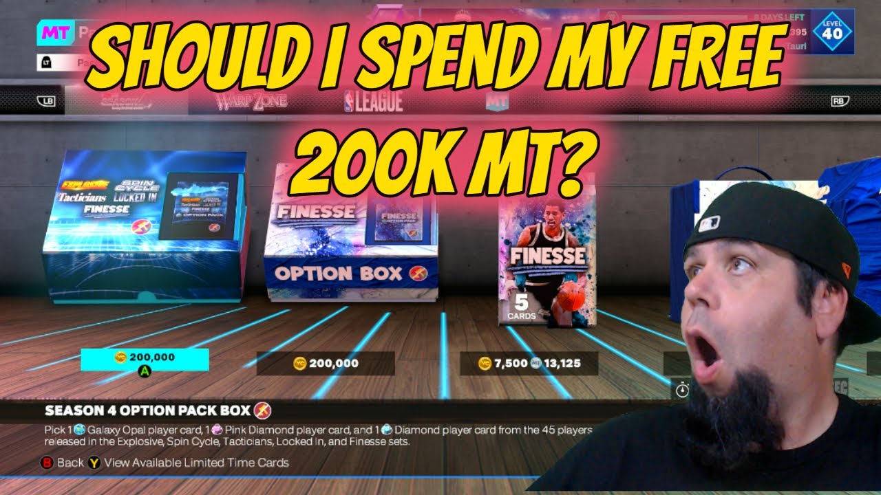 SHOULD I SPEND MY FREE 200K VC - NBA2K25 MYTEAM - YouTube