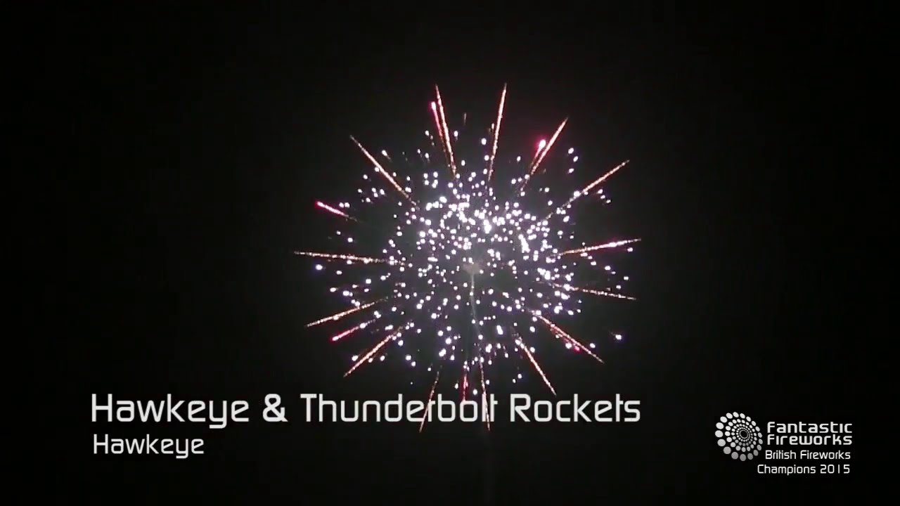 Hawkeye & Thunderbolt Rockets by Fantastic Fireworks - YouTube