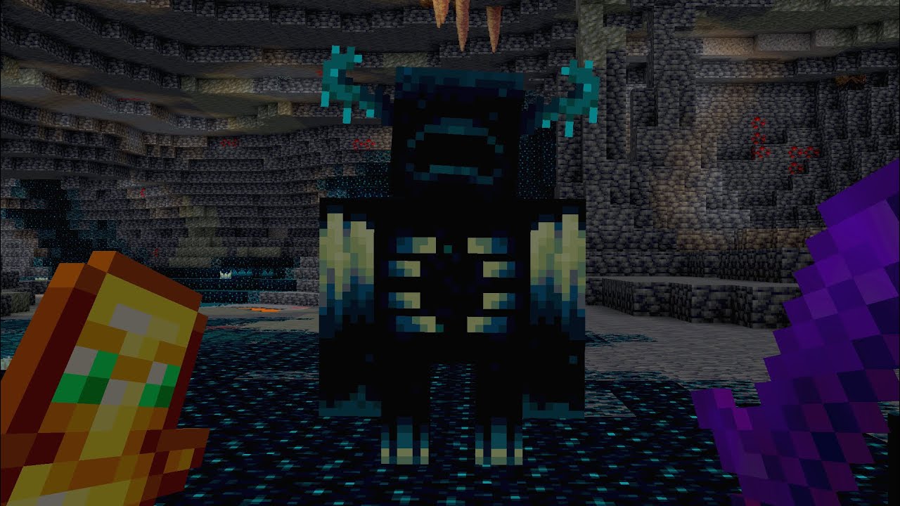 I Defeated The Warden in Minecraft - YouTube
