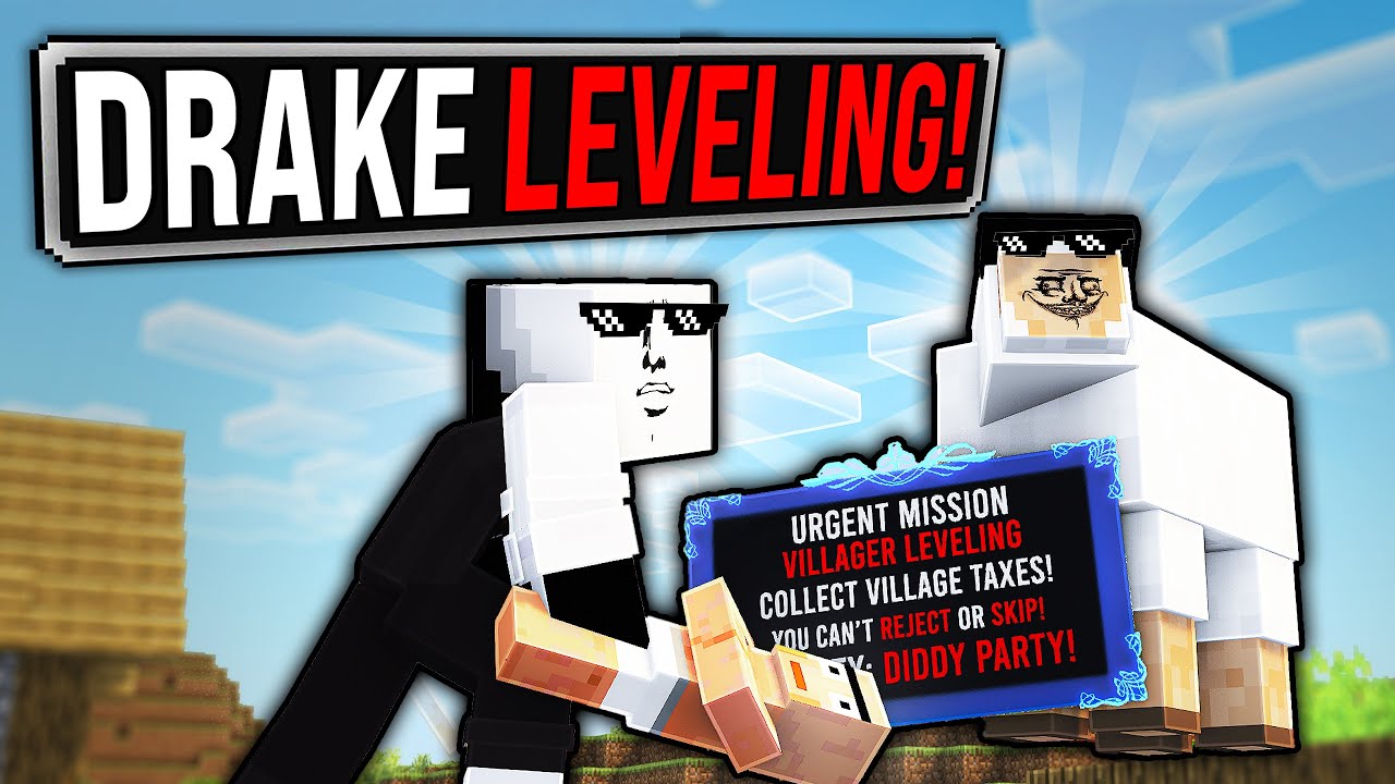 WHAT IF Minecraft Had Drake Solo Leveling?! - YouTube