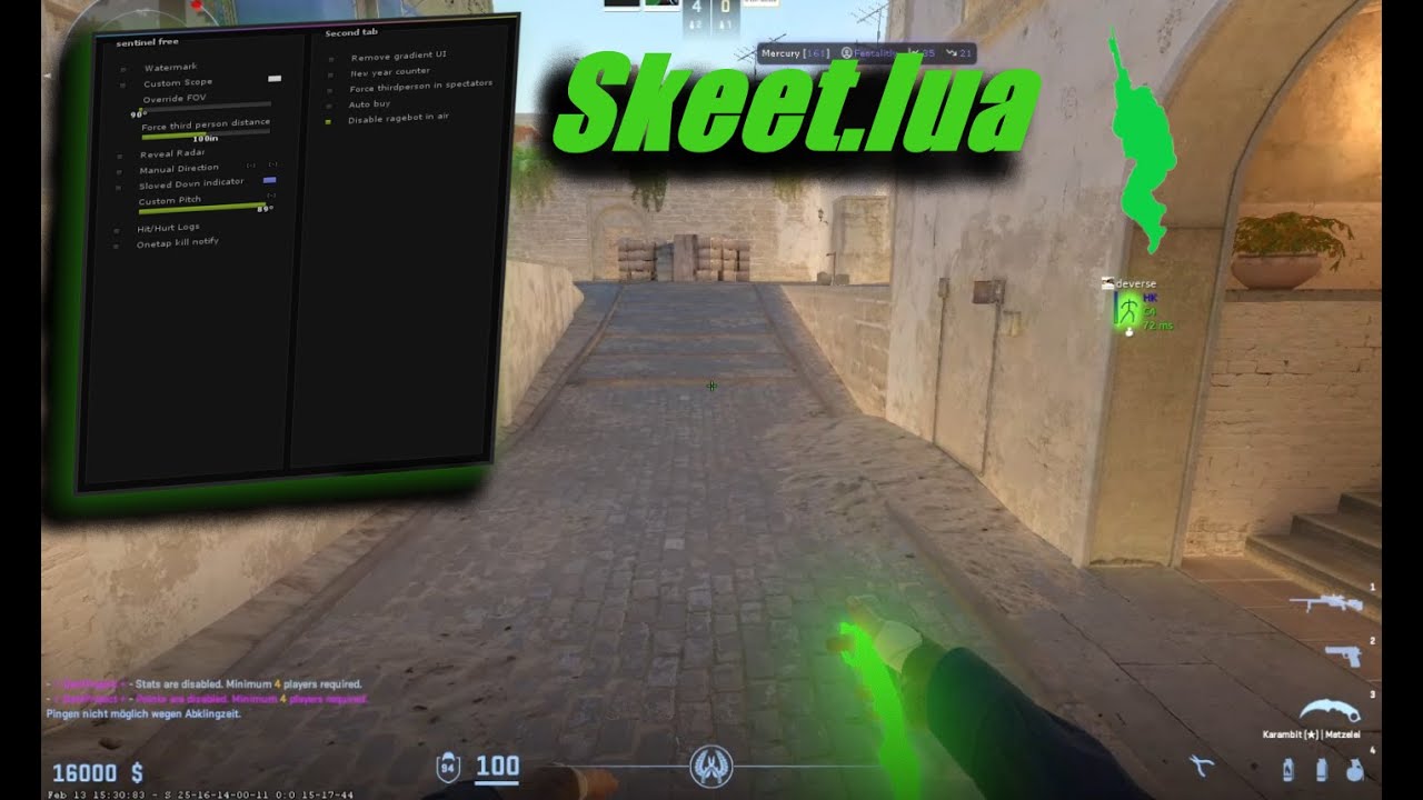 Free Skeet.lua for Nixware.cc - YouTube