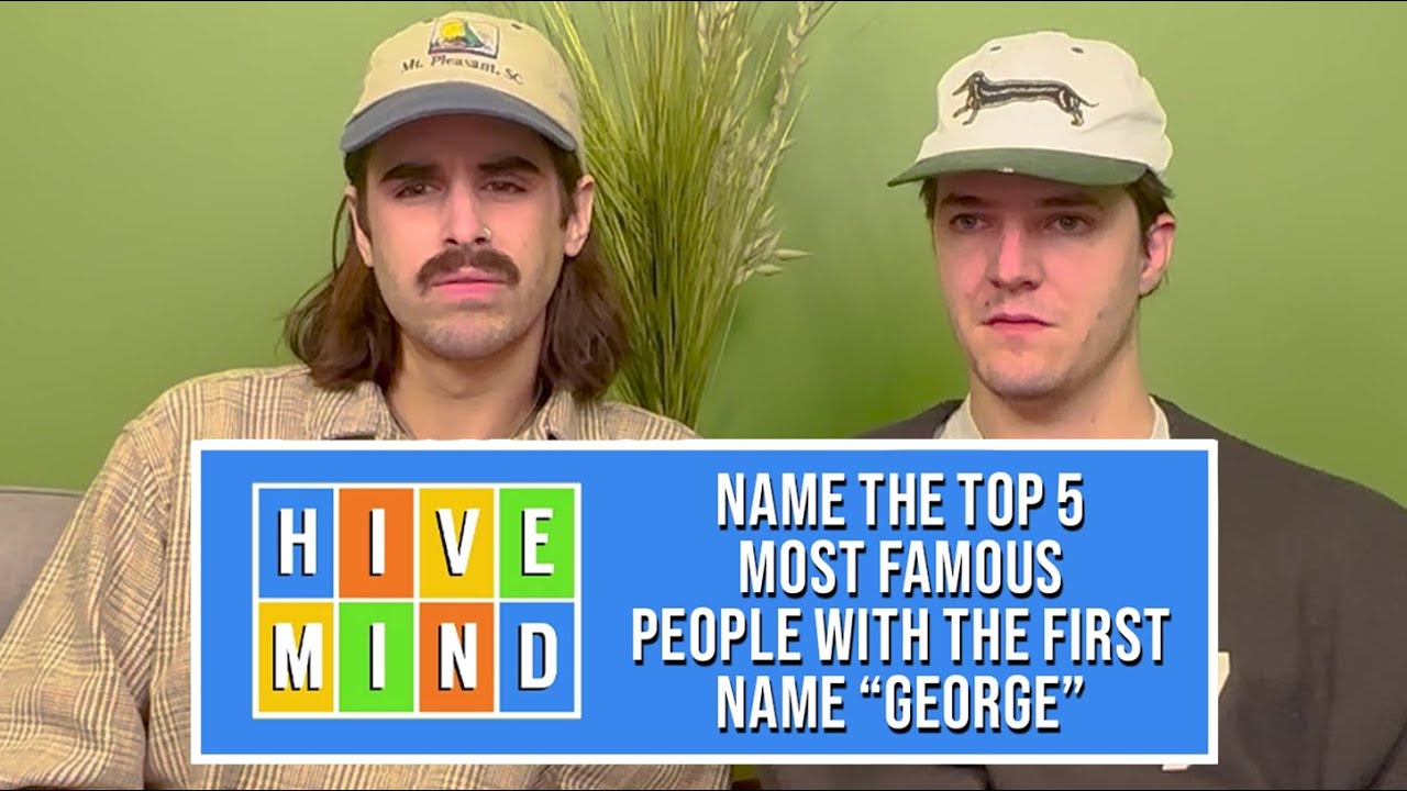 Guessing The Top 5 Most Famous People Named George - YouTube