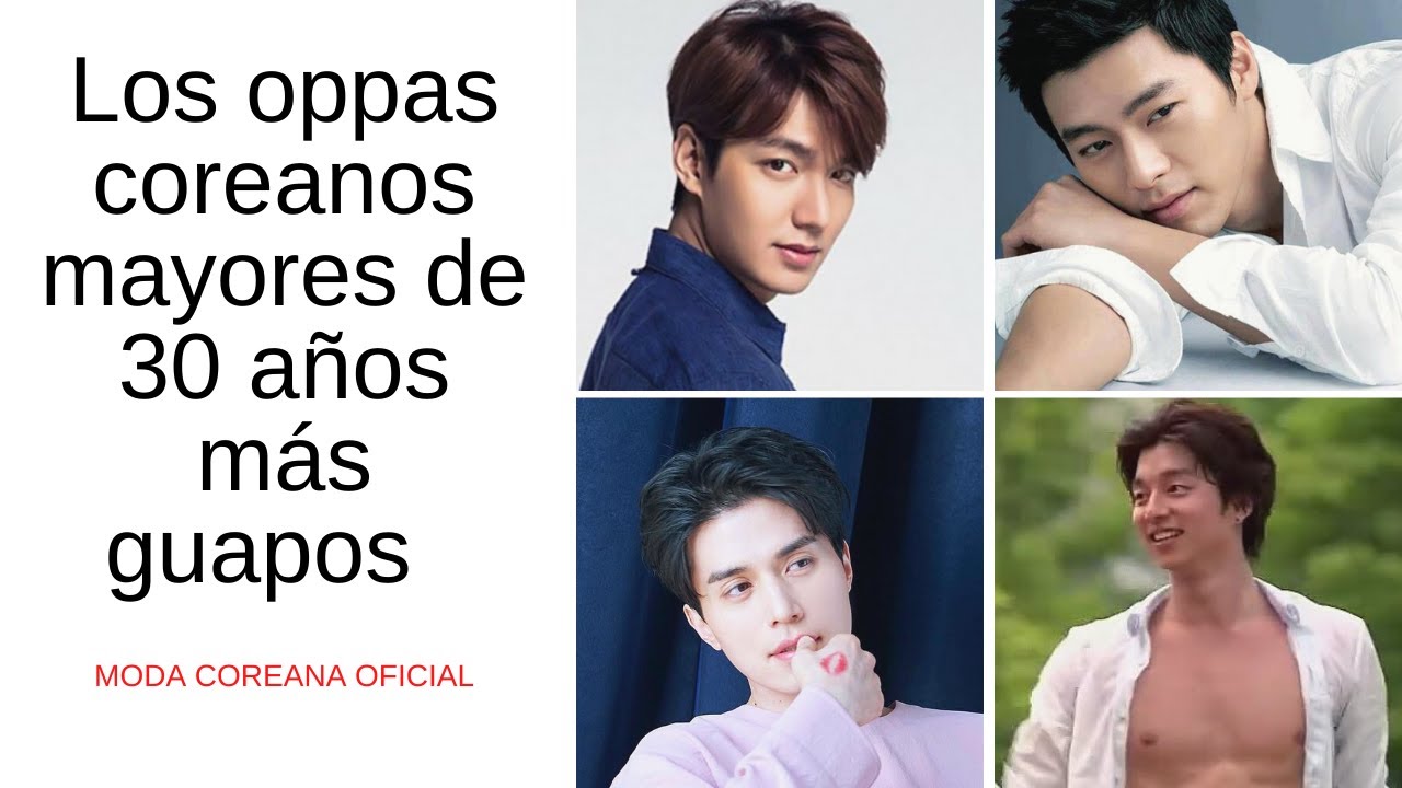 Actores coreanos más guapos mayores de 30 - 40 años | Oppas lindos 2021 ...