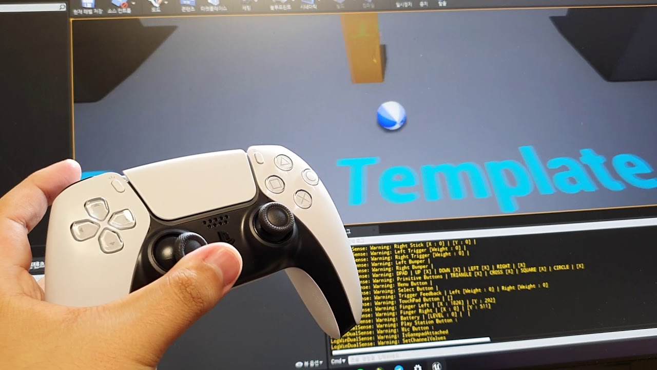 PS5 Dual Sense Controller for Unreal Engine Ingame Basic Working - YouTube
