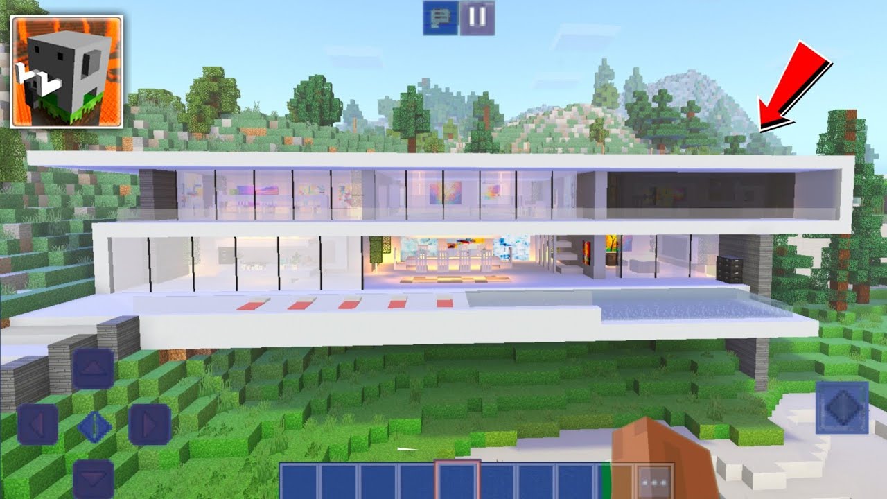 How to Download and Install Modern House Map in Craftsman - YouTube