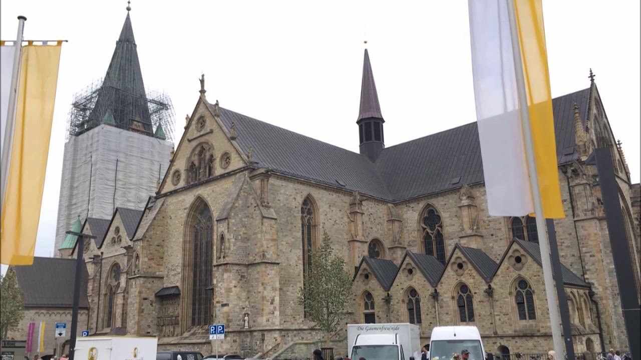 Paderborn-Mitte(NRW) Kath.Domkirche st.Libori Vollgeläut des ...