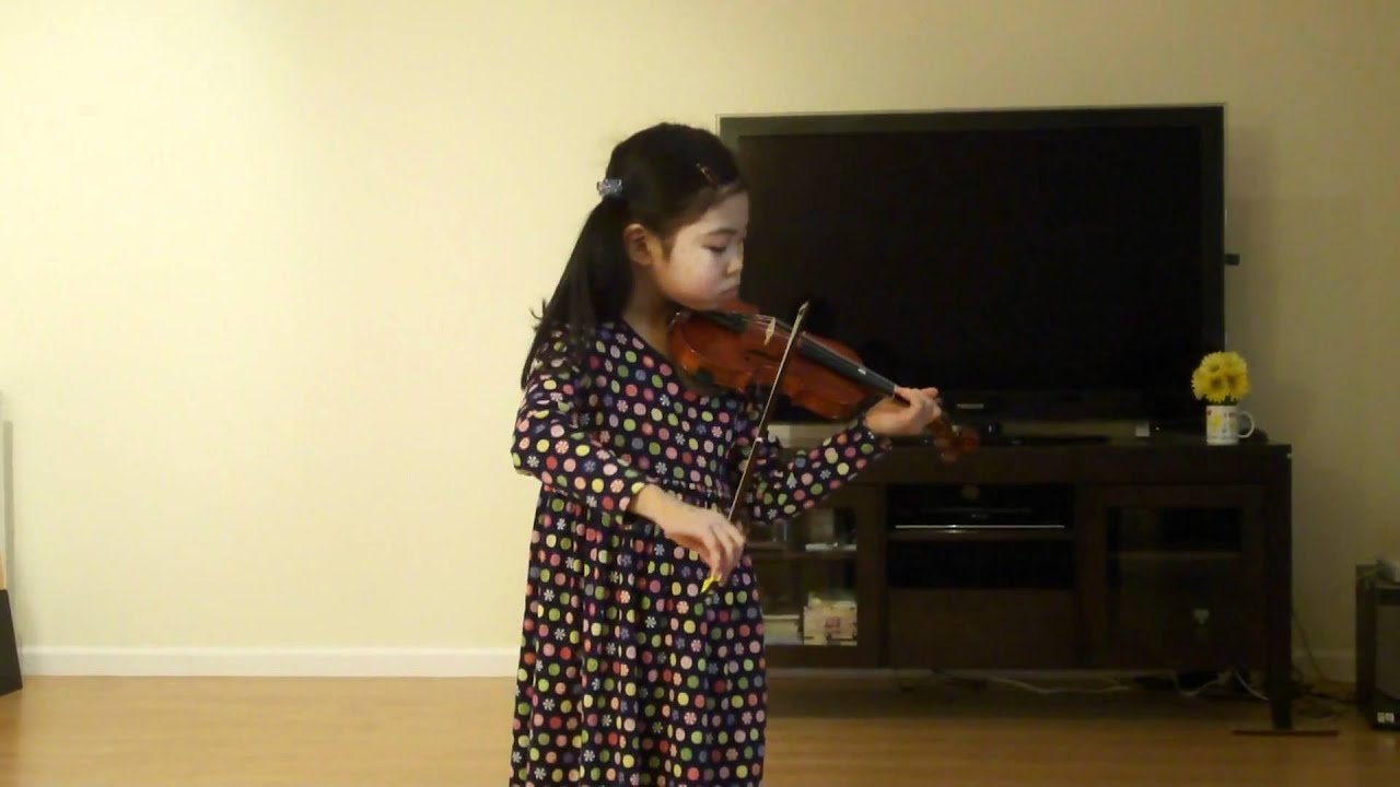 O Come, Little Children (Suzuki Violin Book 1) - YouTube