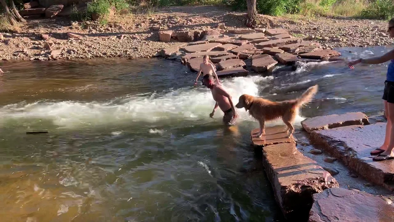 Colorado Boulder- Left Hand Creek.....Kids playing - YouTube